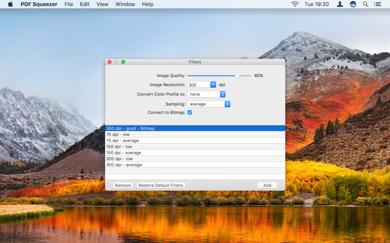 PDF Squeezer on Setapp | Reduce PDF size in a click