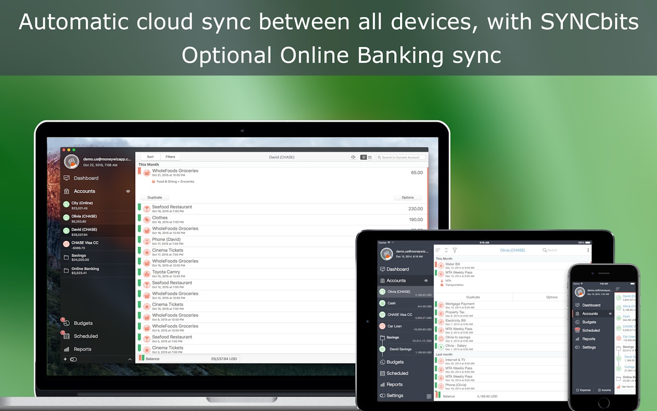 MoneyWiz on Setapp | Personal finance manager
