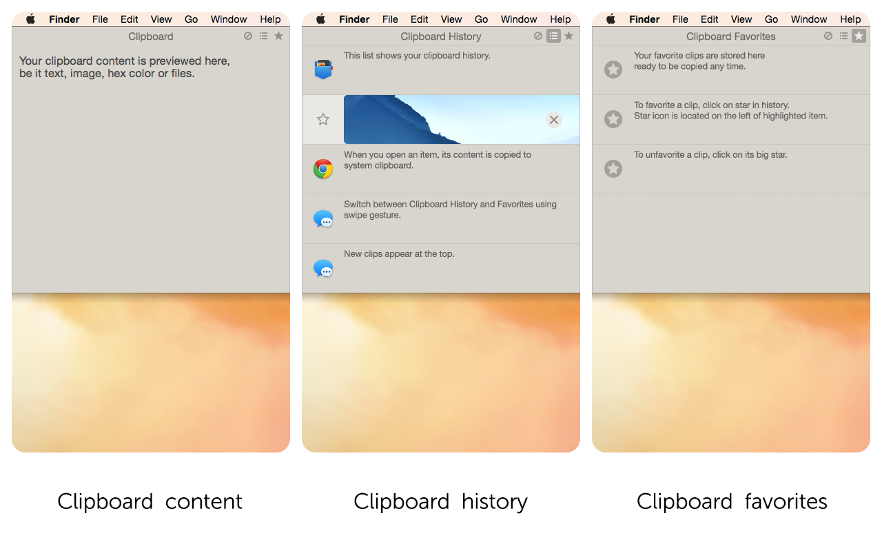 Unclutter on Setapp | One place to store notes, files, and pasteboard clips