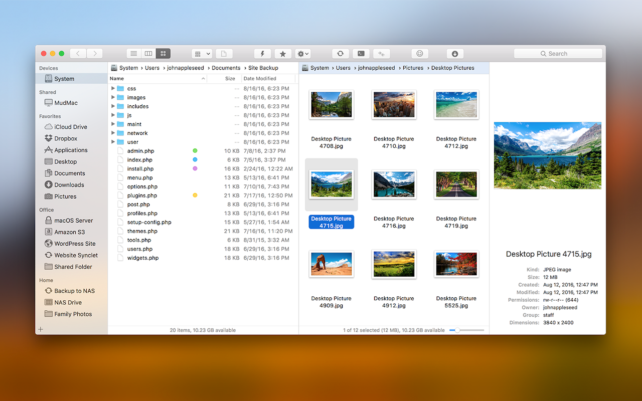 ForkLift on Setapp | Smart file manager and file transfer client for Mac
